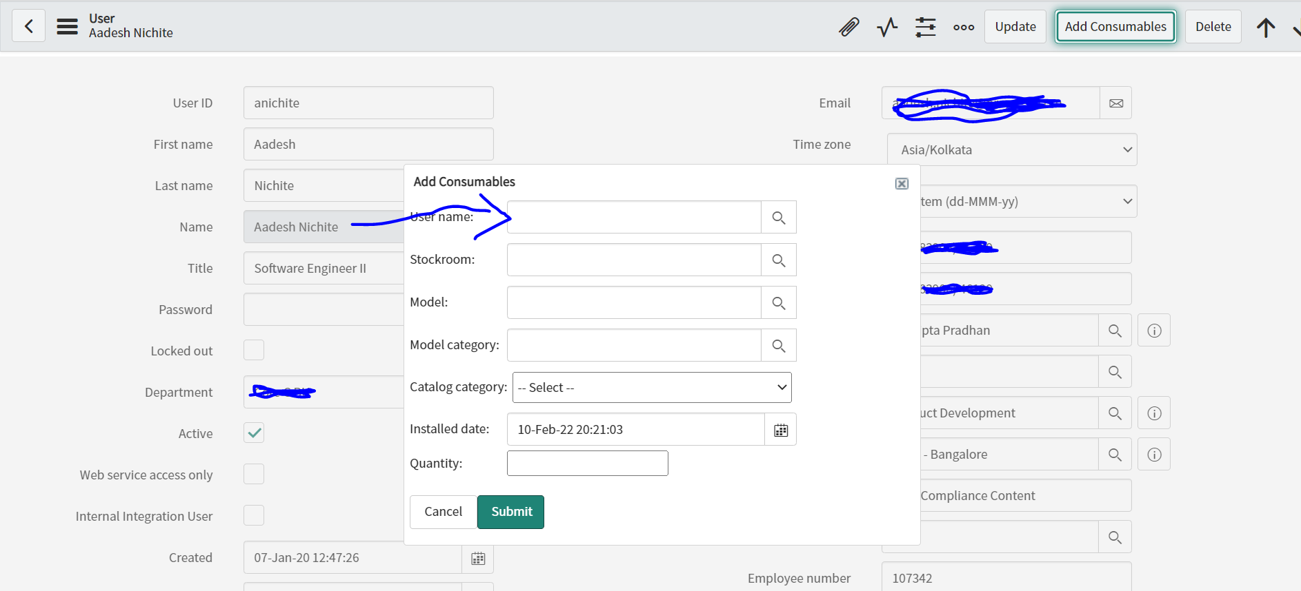 Solved: get field values into Ui page - ServiceNow Community
